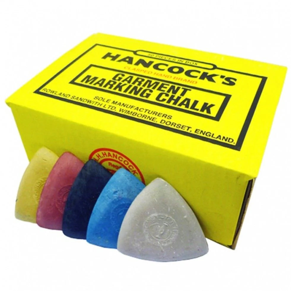 Hancocks Tailors Marking Chalk - 50 White or Colours - NZ – Horridge ...