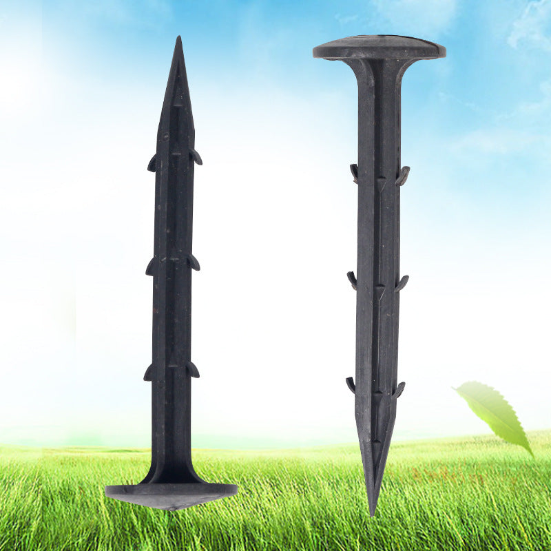 Weedmat plastic ground pins 150mm - Includes Rubber Mallet – Horridge ...