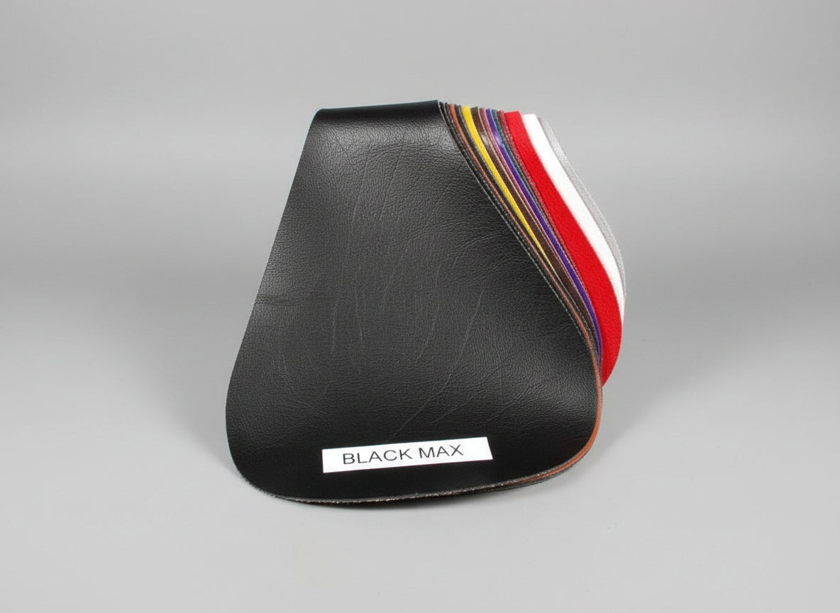 Upholstery Vinyl Black Max - 25 metre roll – Horridge fabrics ltd